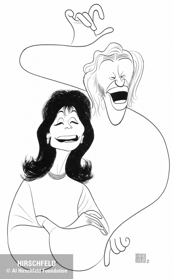 Comden and Green | alhirschfeldfoundation.org