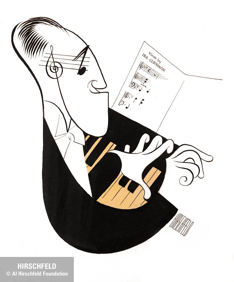 GEORGE GERSHWIN | alhirschfeldfoundation.org