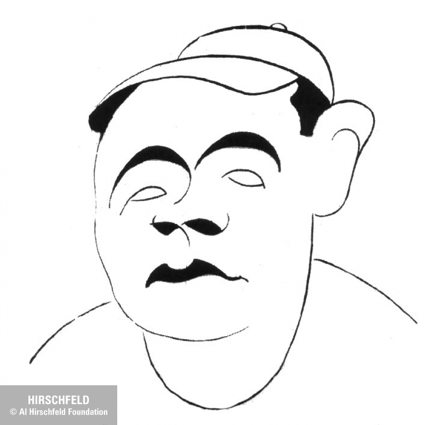 babe ruth drawing