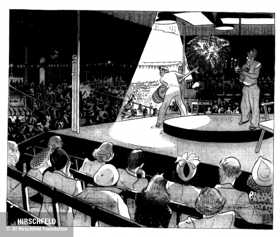 Scene Change at Long Beach | alhirschfeldfoundation.org